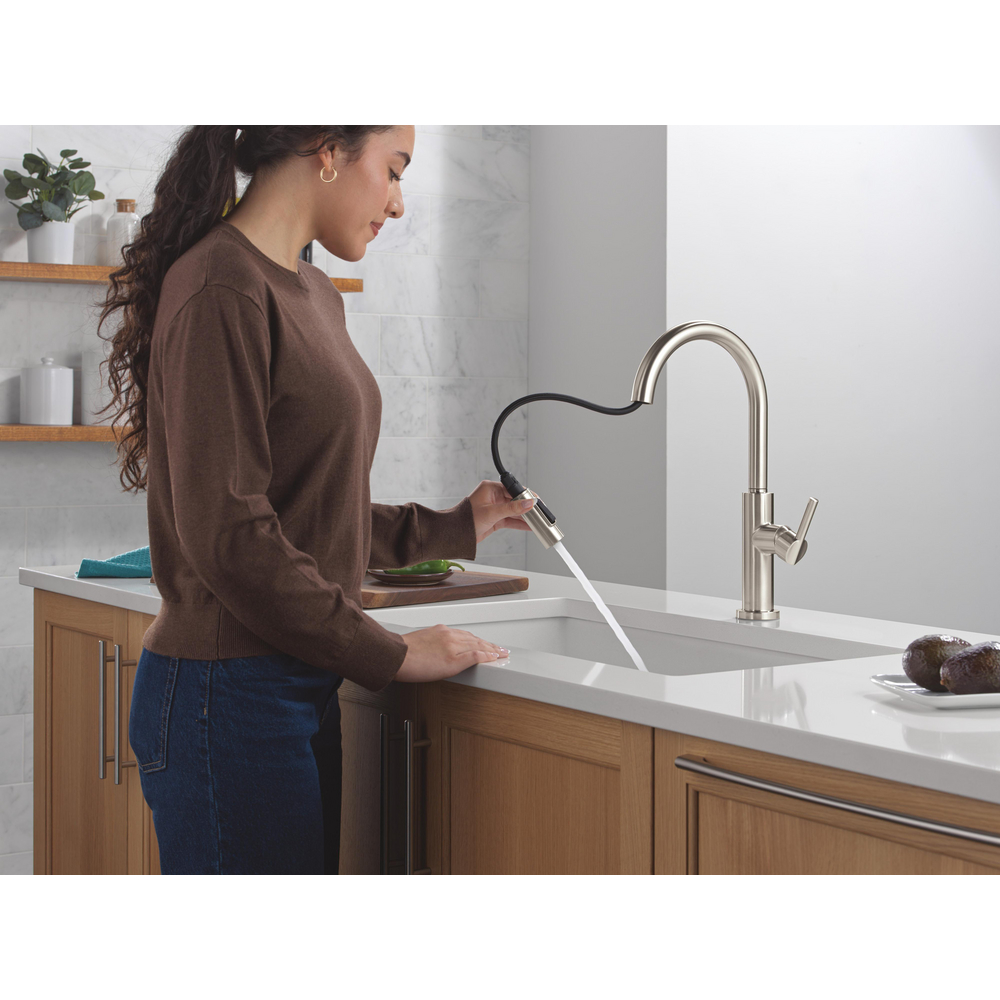 Nicoli J Spout SS 19867LF-SS | Delta Faucet