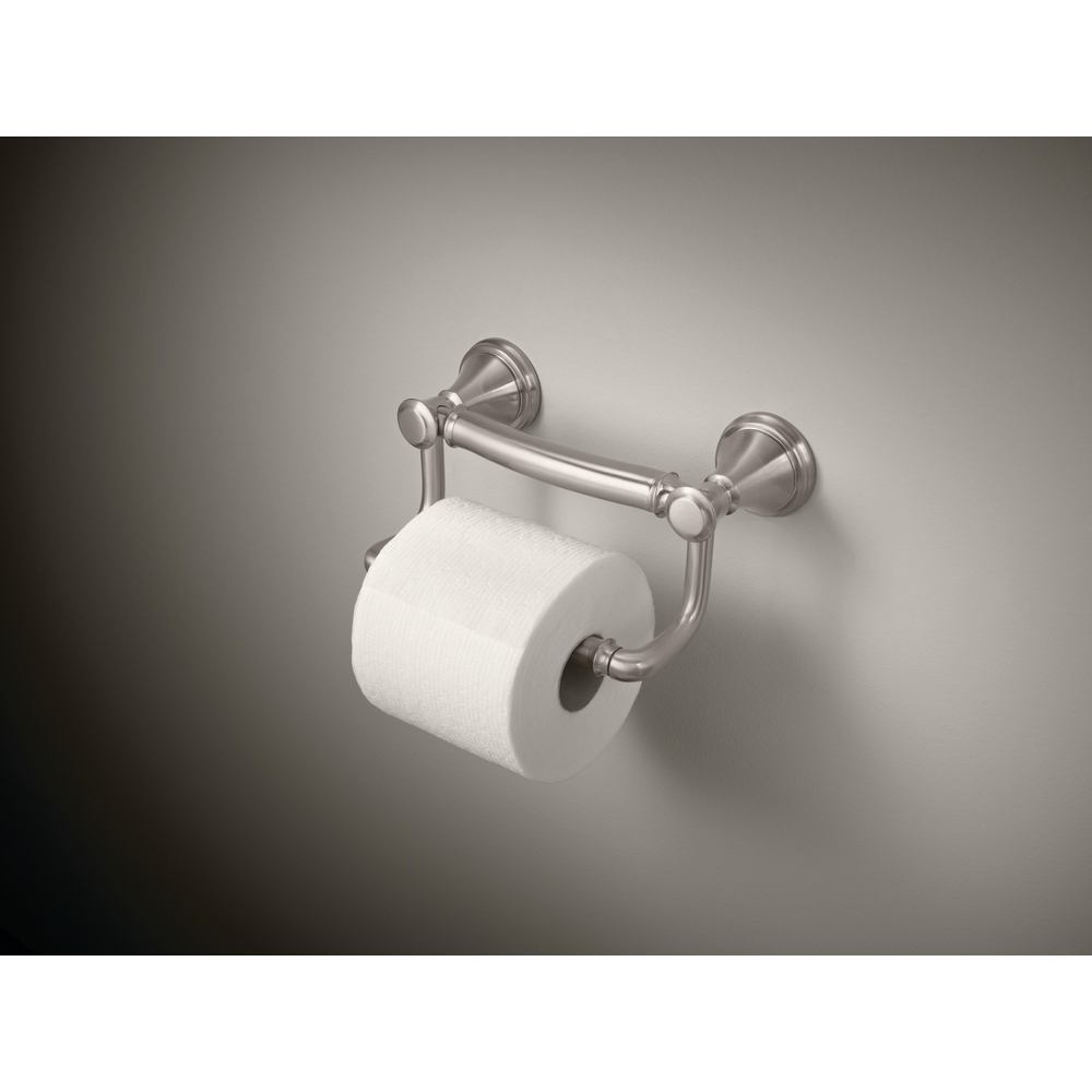 Traditional Tissue Holder with Assist Bar 41350-SS | Delta Faucet
