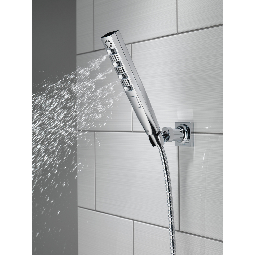 H2OKinetic Hand Shower 1.75 GPM Wall-Mount 4S 55140-PR | Delta Faucet