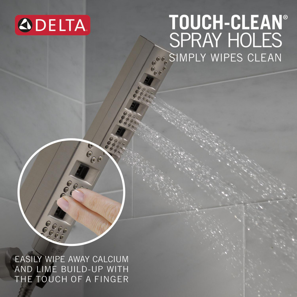 H2OKinetic Hand Shower 1.75 GPM Wall-Mount 4S 55140-SS-PR | Delta Faucet
