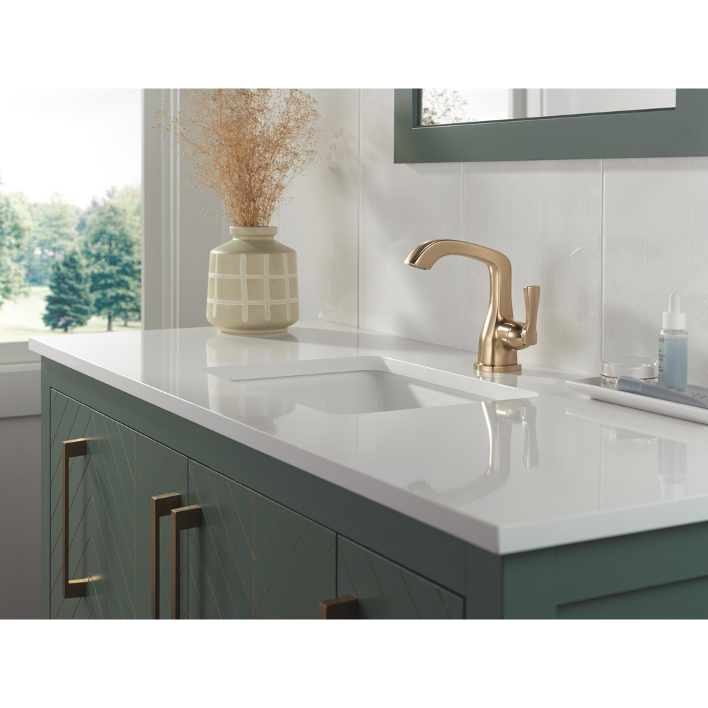 Single Handle Bathroom Faucet 576-CZ-PR-MPU-DST | Delta Faucet