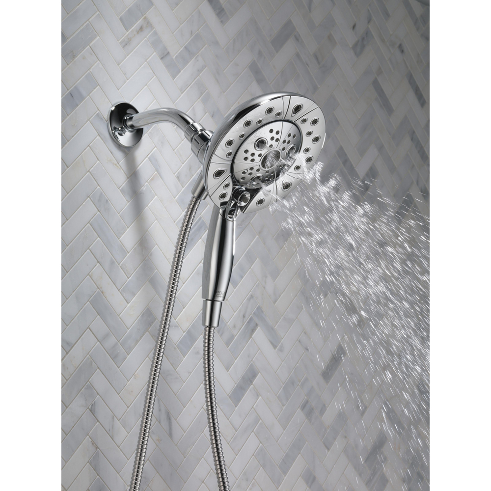 H2Okinetic In2ition 5-Setting Two-in-One Shower 58480-PK | Delta Faucet