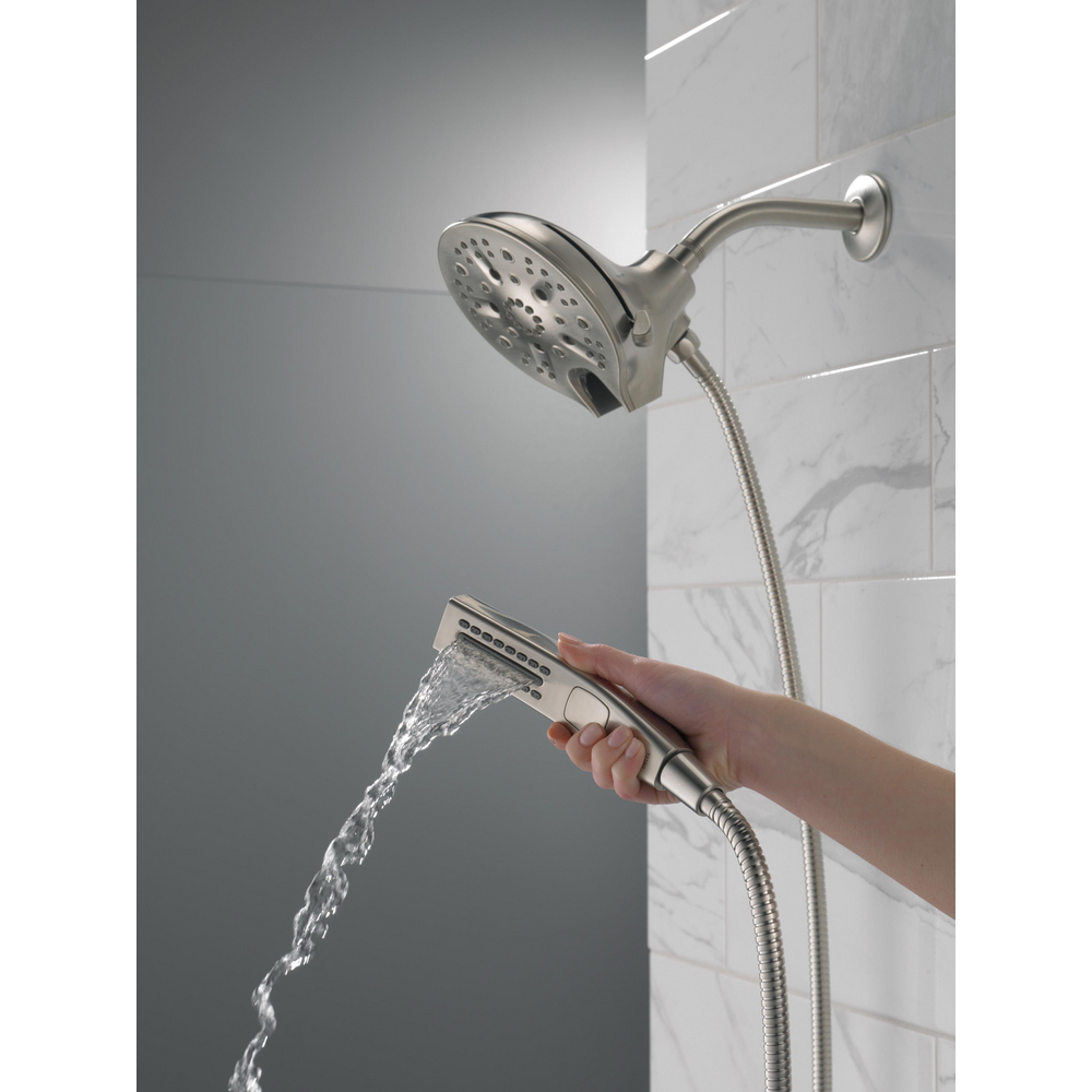 H2Okinetic In2ition 5-Setting Two-In-One Shower 58620-SS-PR-PK | Delta ...
