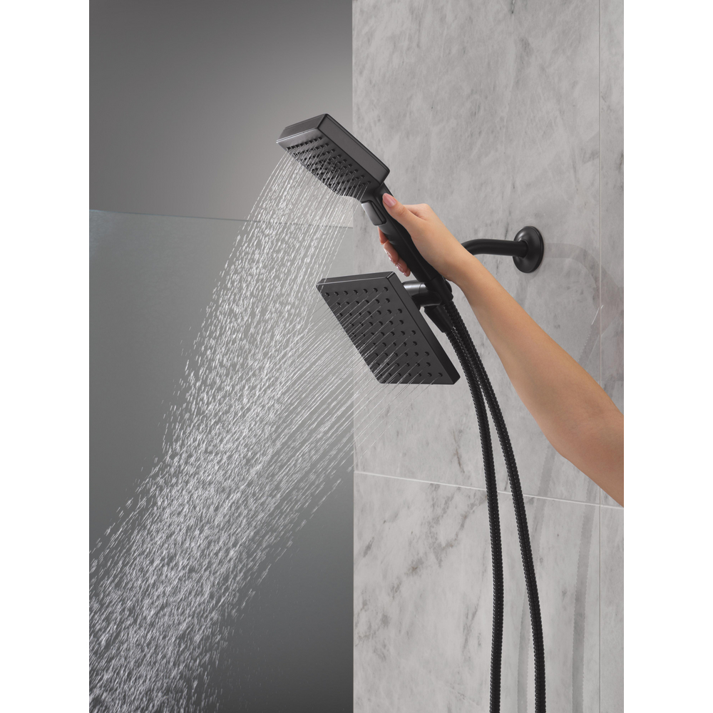 5-Setting Two-in-One Combination Shower with Additional Mount 75755BL ...