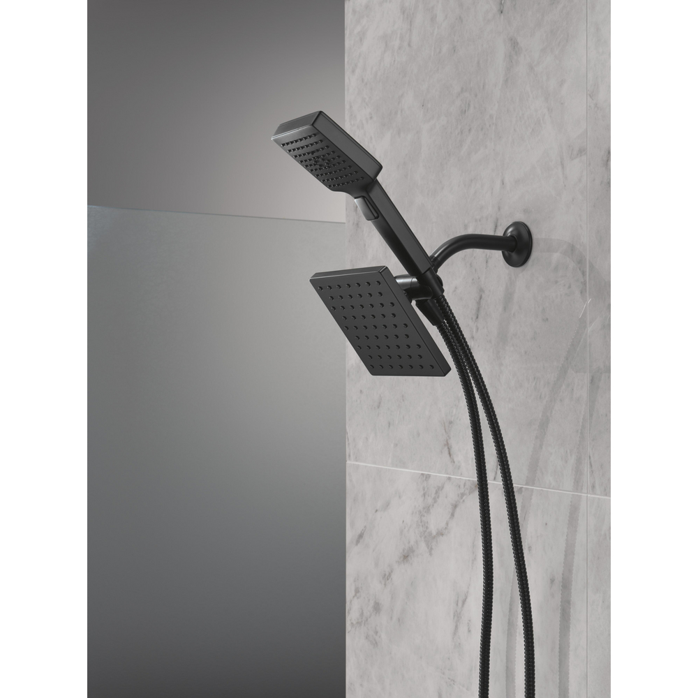 5-Setting Two-in-One Combination Shower with Additional Mount 75755BL ...