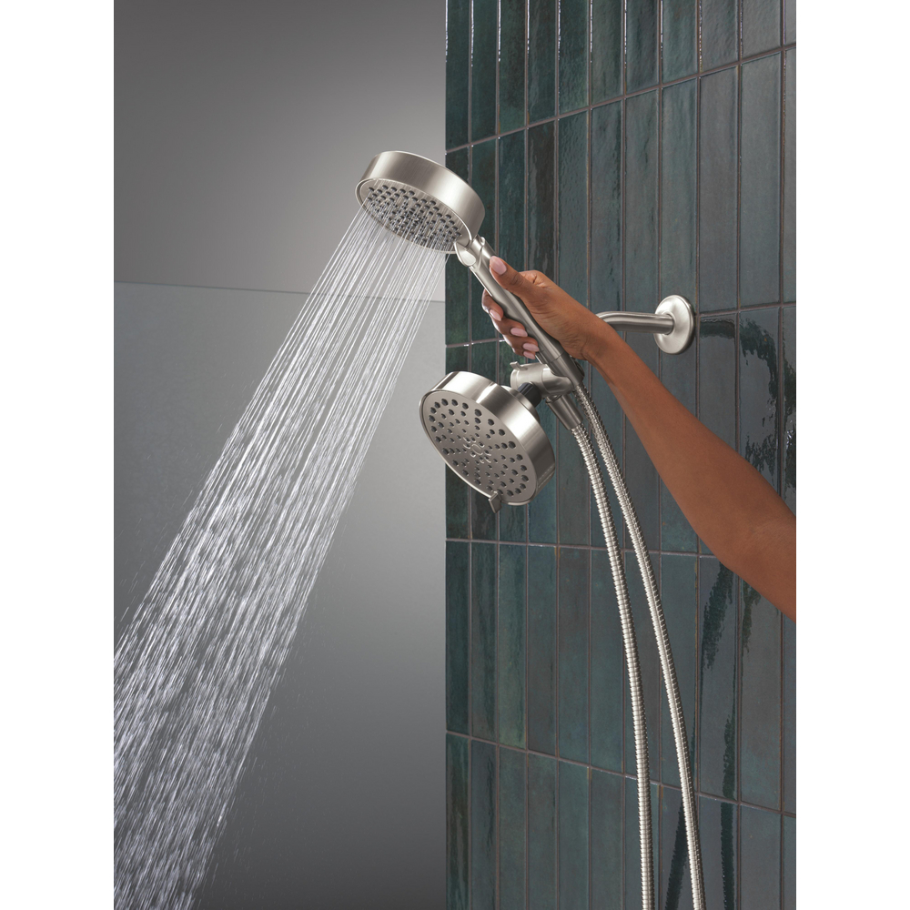 5-Setting Two-in-One Combination Shower with Additional Mount 75756SS ...