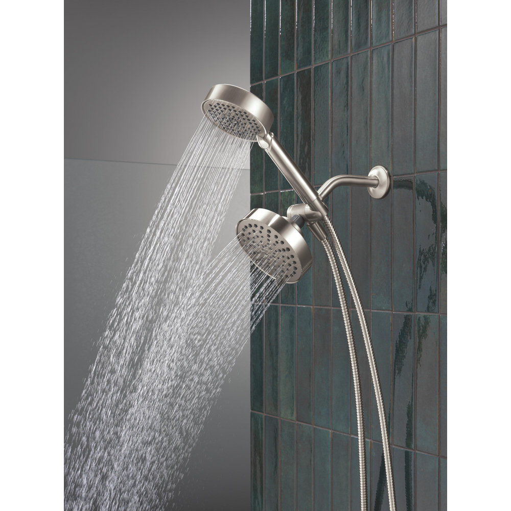 5-Setting Two-in-One Combination Shower with Additional Mount 75756SS ...