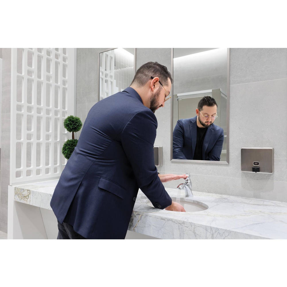 Single Hole Metering Slow-Close Lavatory Faucet 87T111 | Delta Faucet