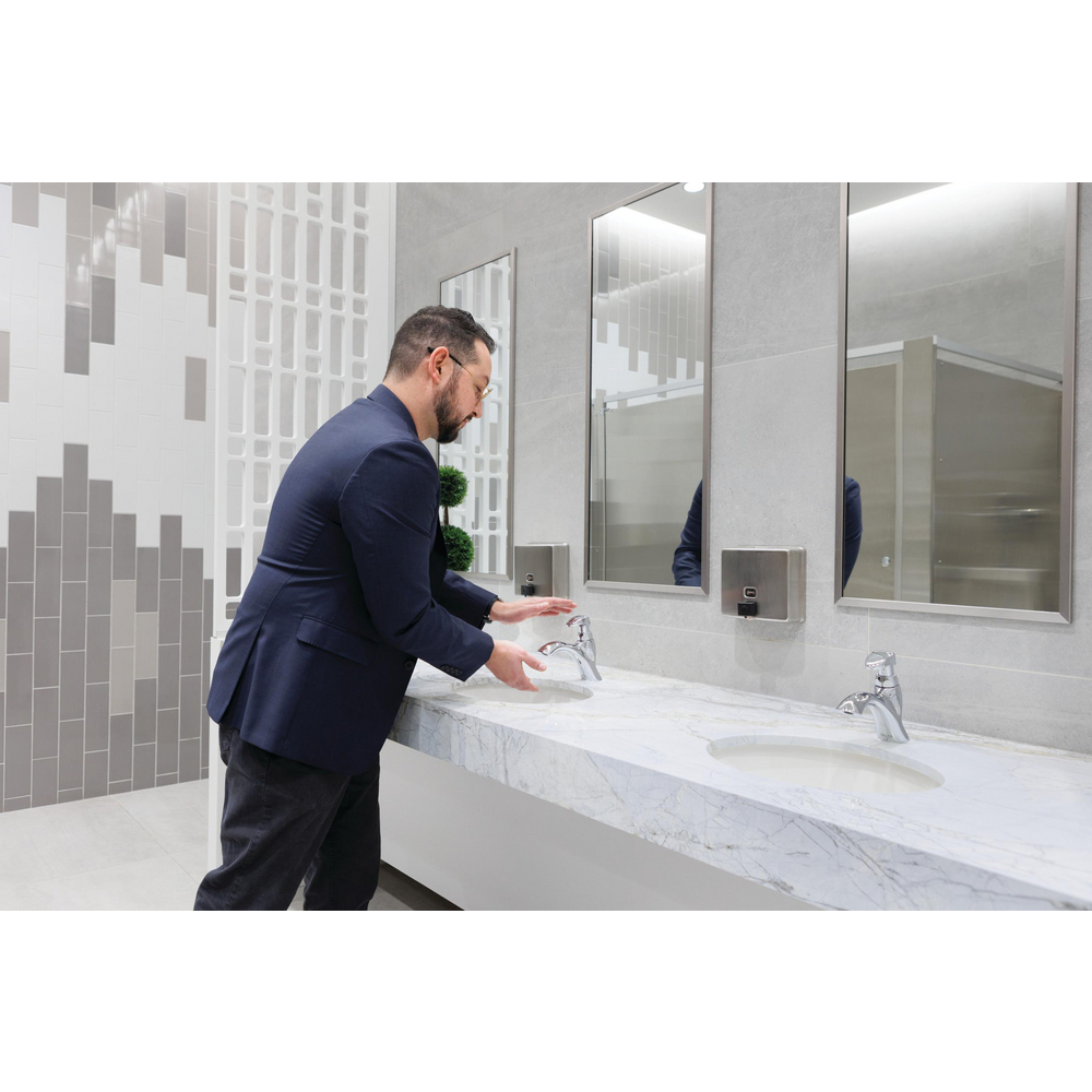 Single Hole Metering Slow-Close Lavatory Faucet 87T905 | Delta Faucet