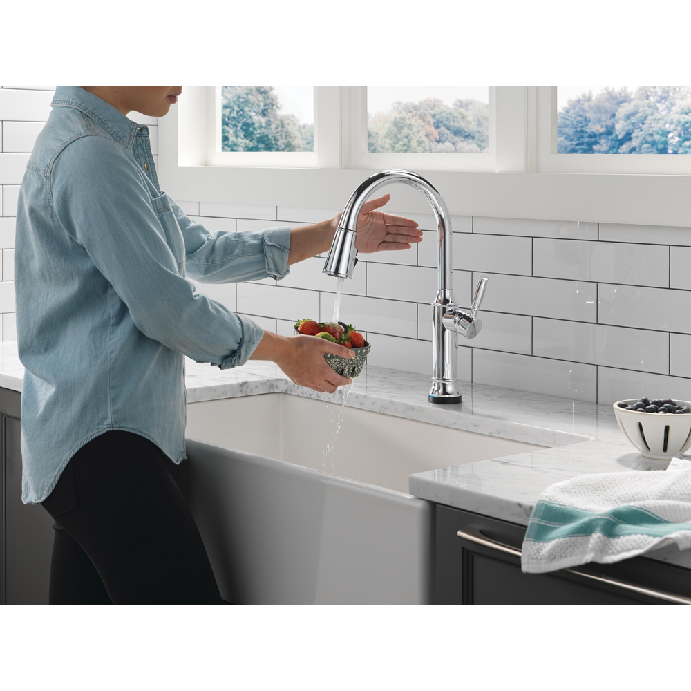 Touch2O Kitchen Faucet with Touchless Technology 9184TL-PR-DST | Delta ...
