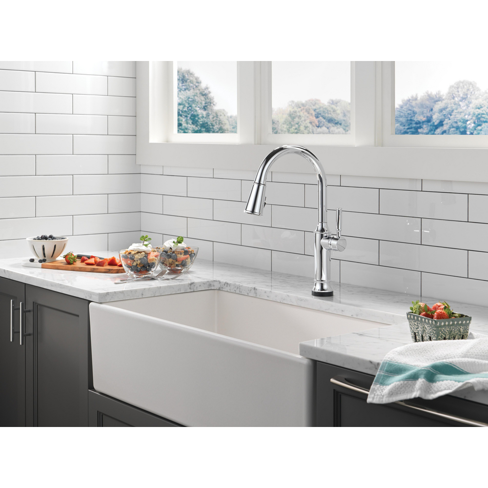 Touch2O Kitchen Faucet with Touchless Technology 9184TL-PR-DST | Delta ...