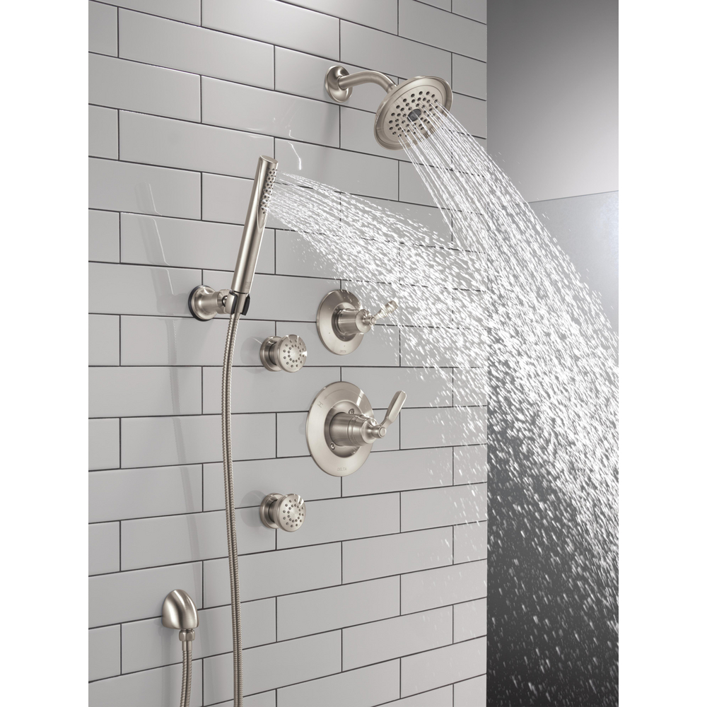 Premium Single-Setting Adjustable Wall Mount Hand Shower 55085-SS ...