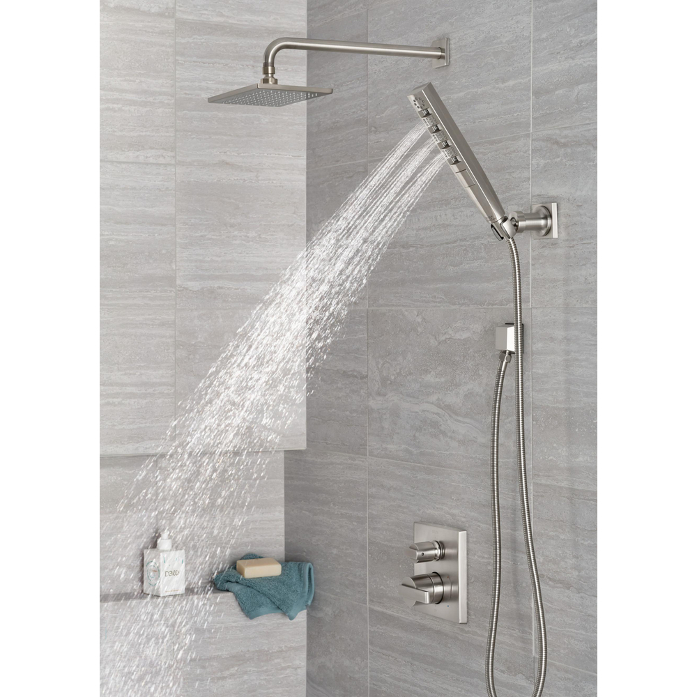 H2O Hand Shower 1.75GPM w/ Wall-Mount 4S 55140-SS-PR | Delta Faucet