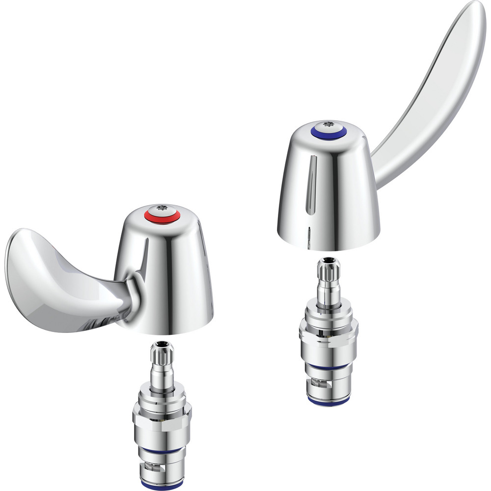 4" Hooded Lever Handle with Cer-Teck Cartridge Kit (Pkf of 2) 063121A ...