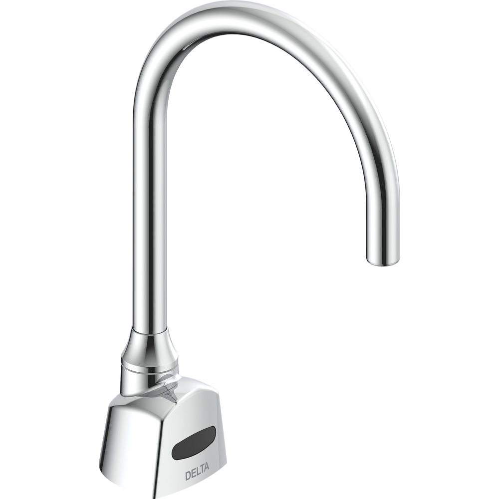 Electronic Smooth End Gooseneck Faucet (TRIM ONLY) - Hardwire Operated ...