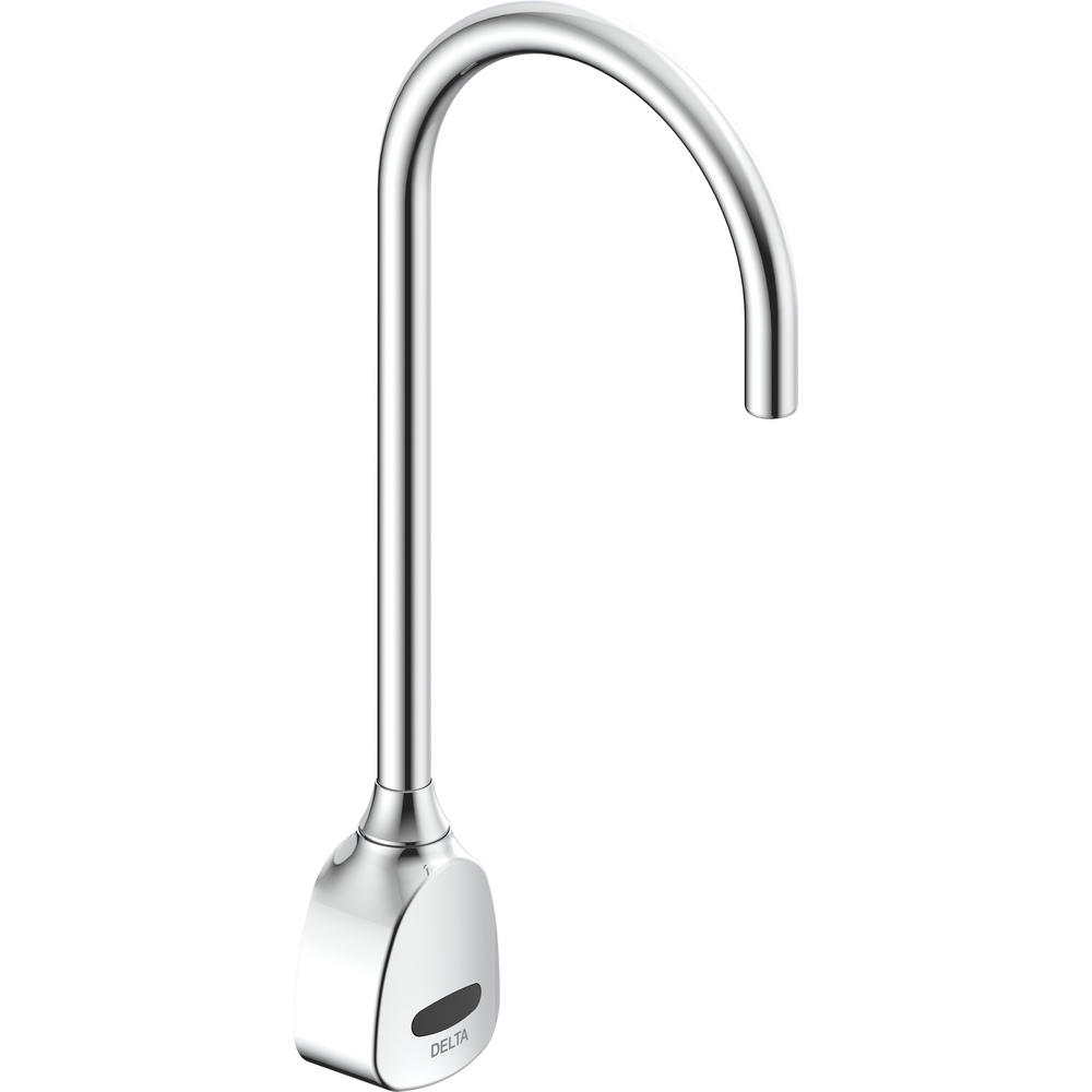 Electronic Smooth End Gooseneck Faucet (TRIM ONLY) - Hardwire Operated ...