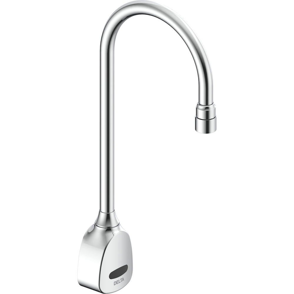 Battery Operated Electronic Wallmount Faucet with Gooseneck Spout ...