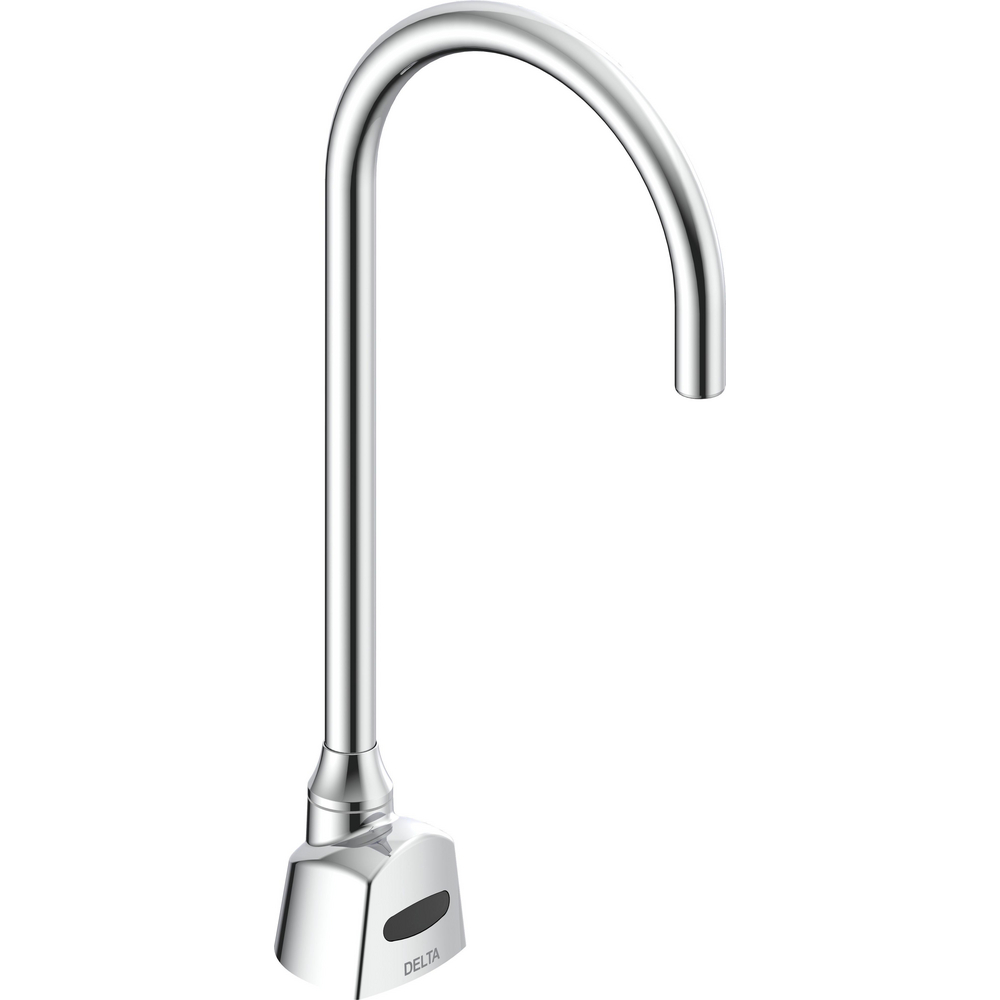 Electronic Smooth End Gooseneck Faucet (TRIM ONLY) - Battery Operated ...