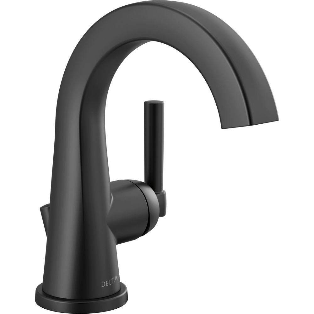 Single Handle Centerset Faucet 15891LF-BL | Delta Faucet