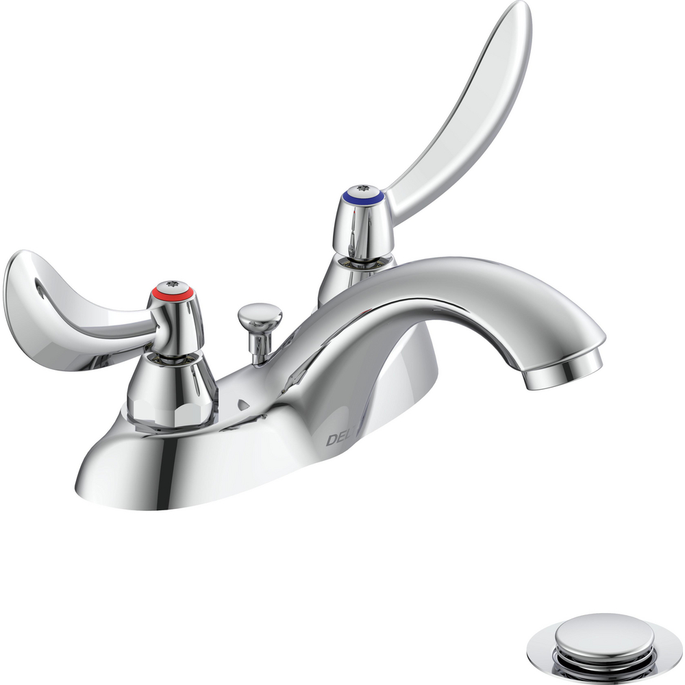 Two-Handle Centerset Lavatory Faucet with Pop-Up 21C254 | Delta Faucet