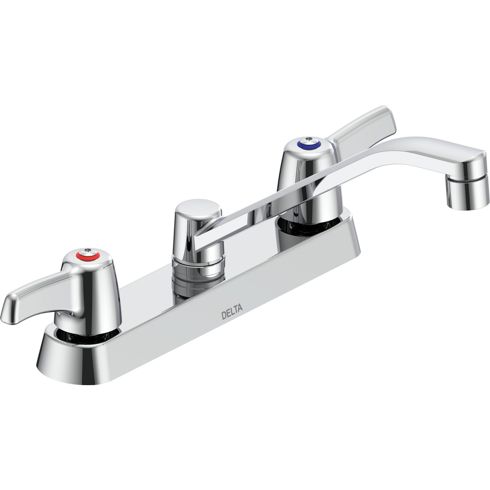 Two-Handle Deck-Mount Sink Faucet 26C3153 | Delta Faucet