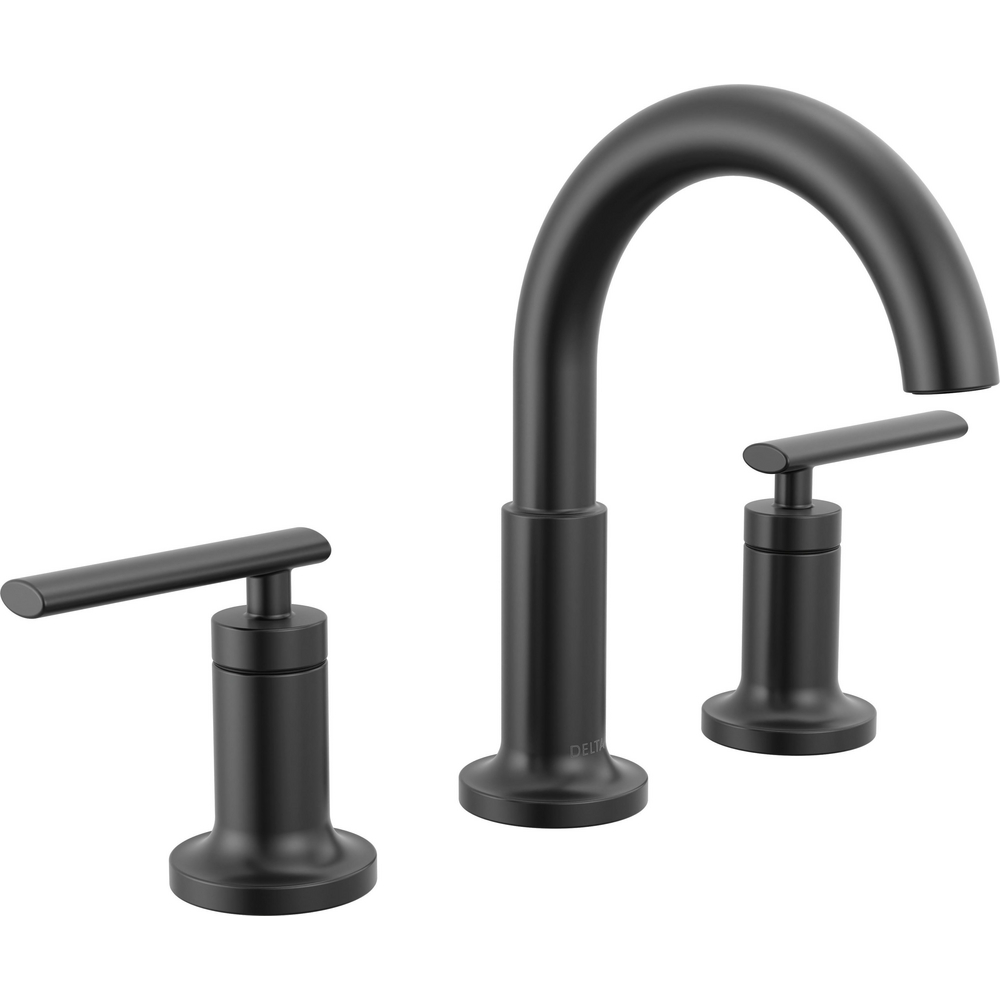 Two Handle Widespread Bathroom Faucet 35442-BLMPU-DST | Delta Faucet