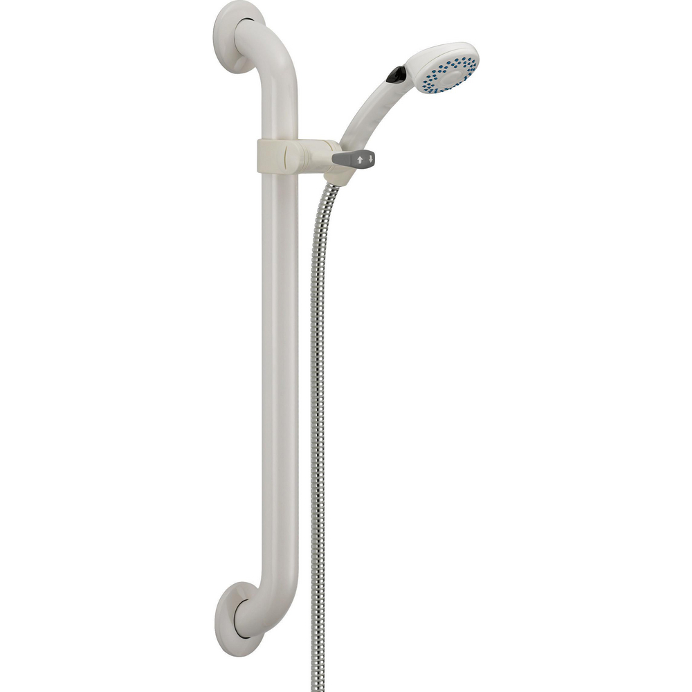 Adjustable Slide Bar / Grab Bar 2-Setting Hand Shower 52002-DS | Delta ...