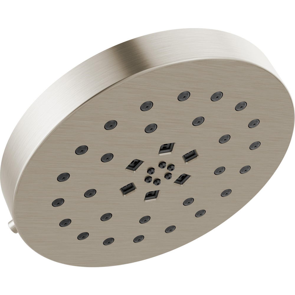 H2okinetic 4 Setting Shower Head With Ultrasoak 52488 Ss Pr Delta Faucet