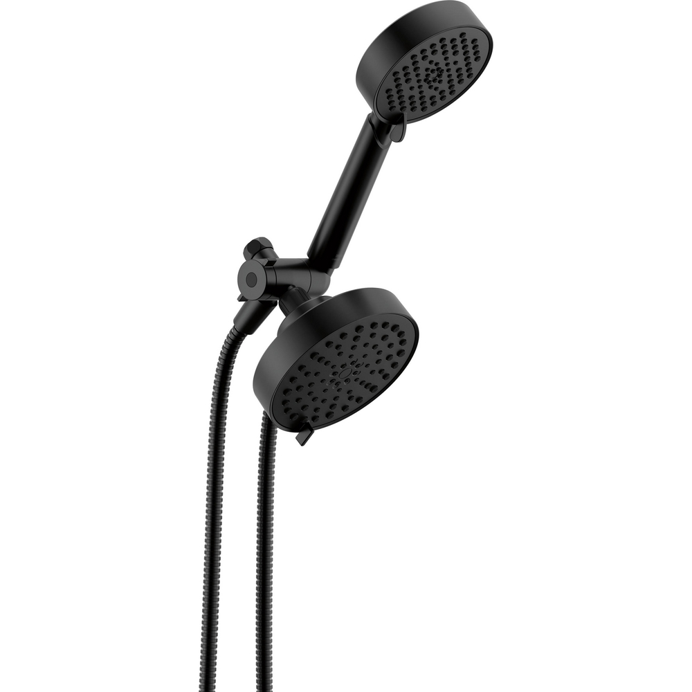 5-Setting Two-in-One Combination Shower with Additional Mount 75756BL ...