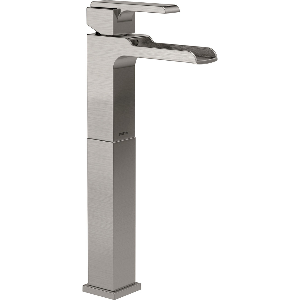Single Handle Vessel Channel Bathroom Faucet 768LF-SS | Delta Faucet