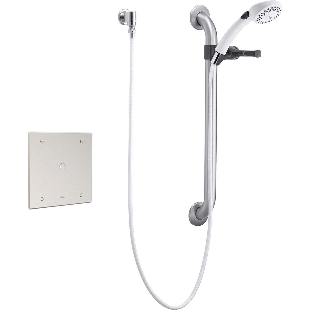 Electronic Shower Trim with Push Button Activator- Hardwire 860T153 ...