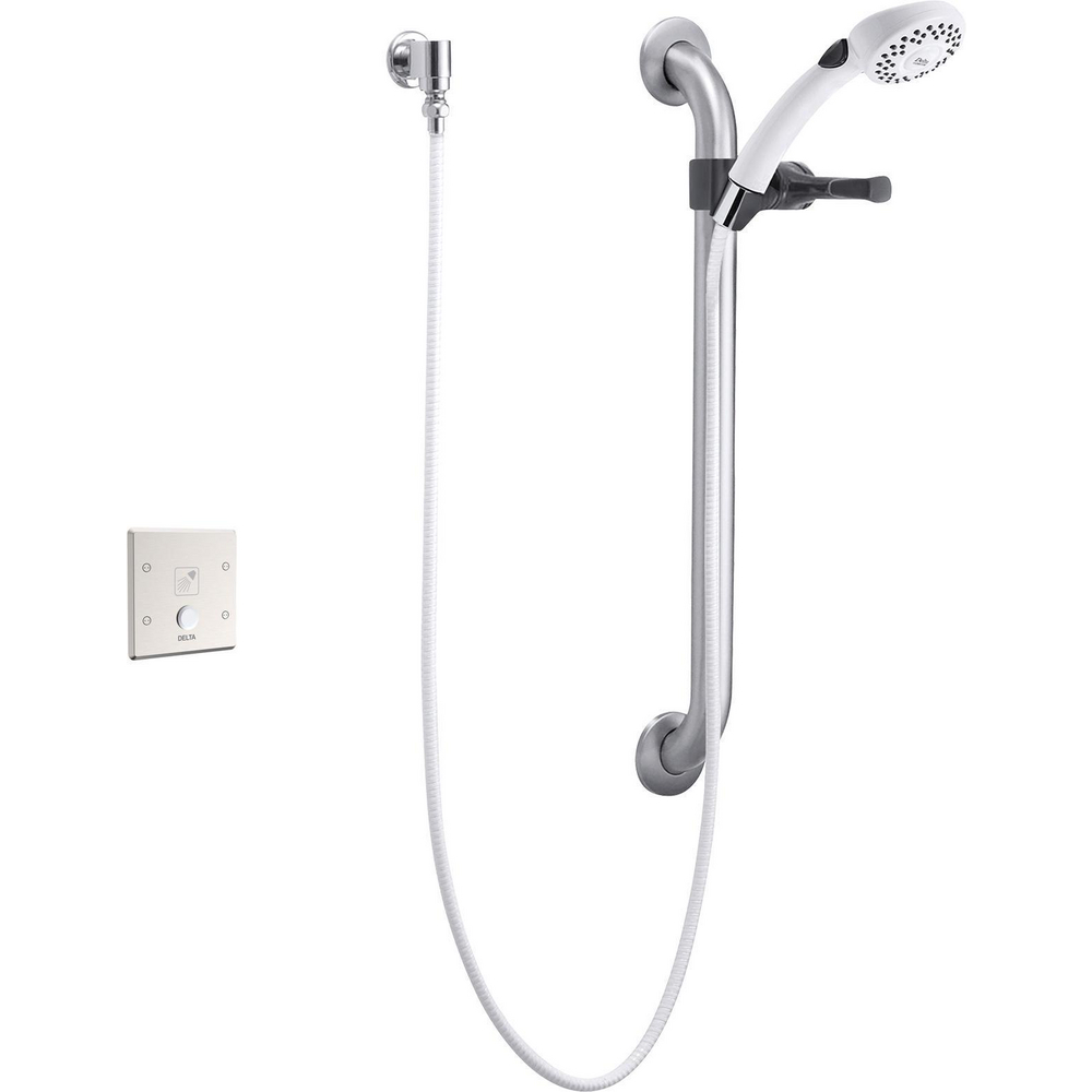 Electronic Shower Trim with Push Button Activator- Hardwire 860T156 ...