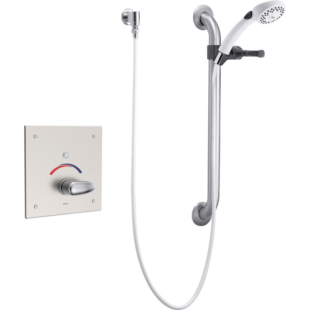 Electronic Push Button Shower System - Hardwire 860T157 | Delta Faucet
