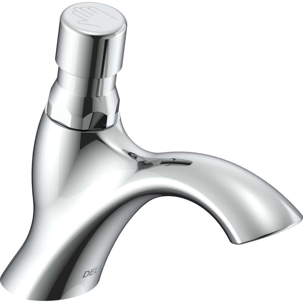 Single Hole Metering Slow-Close Lavatory Faucet 87T104 | Delta Faucet