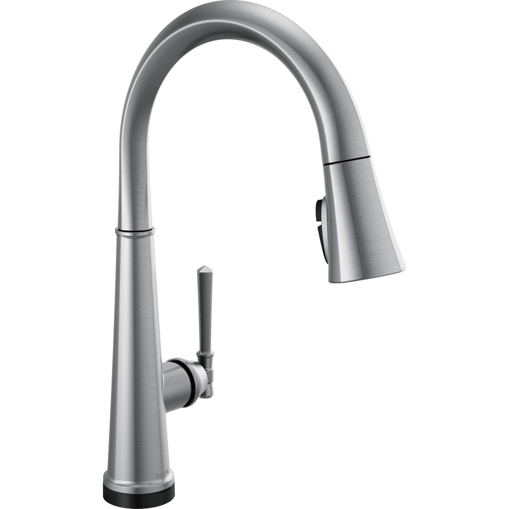 Emmeline Touchless Kitchen Pulldown AR 9182TL-AR-PR-DST | Delta Faucet