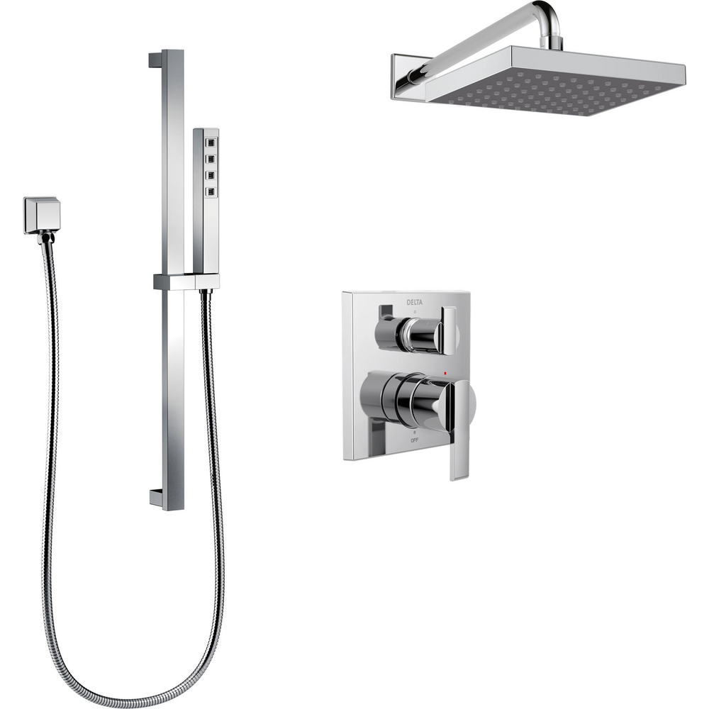 Trim Only Square Pressure Balance Shower Kit DF-TKIT2-PBS | Delta Faucet