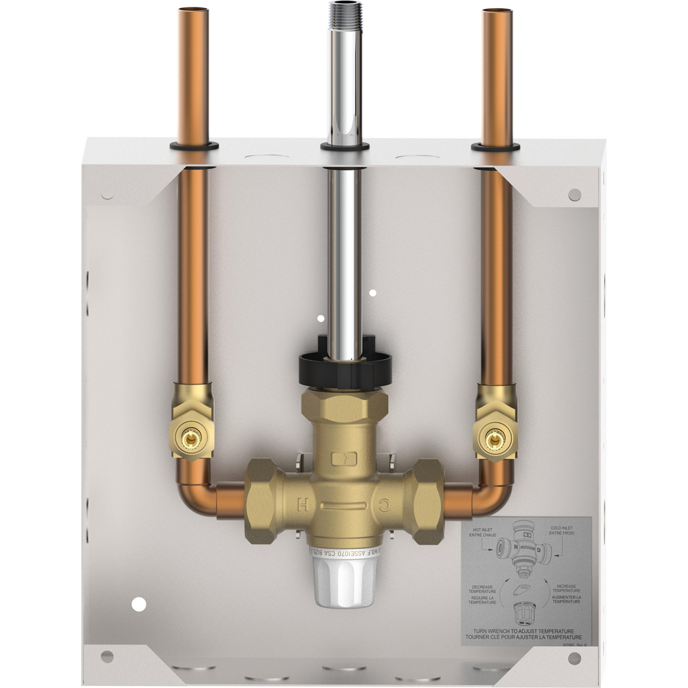 Thermostatic Mixing Valve with Concealed Box R2570-MIXLFBOXRI | Delta ...