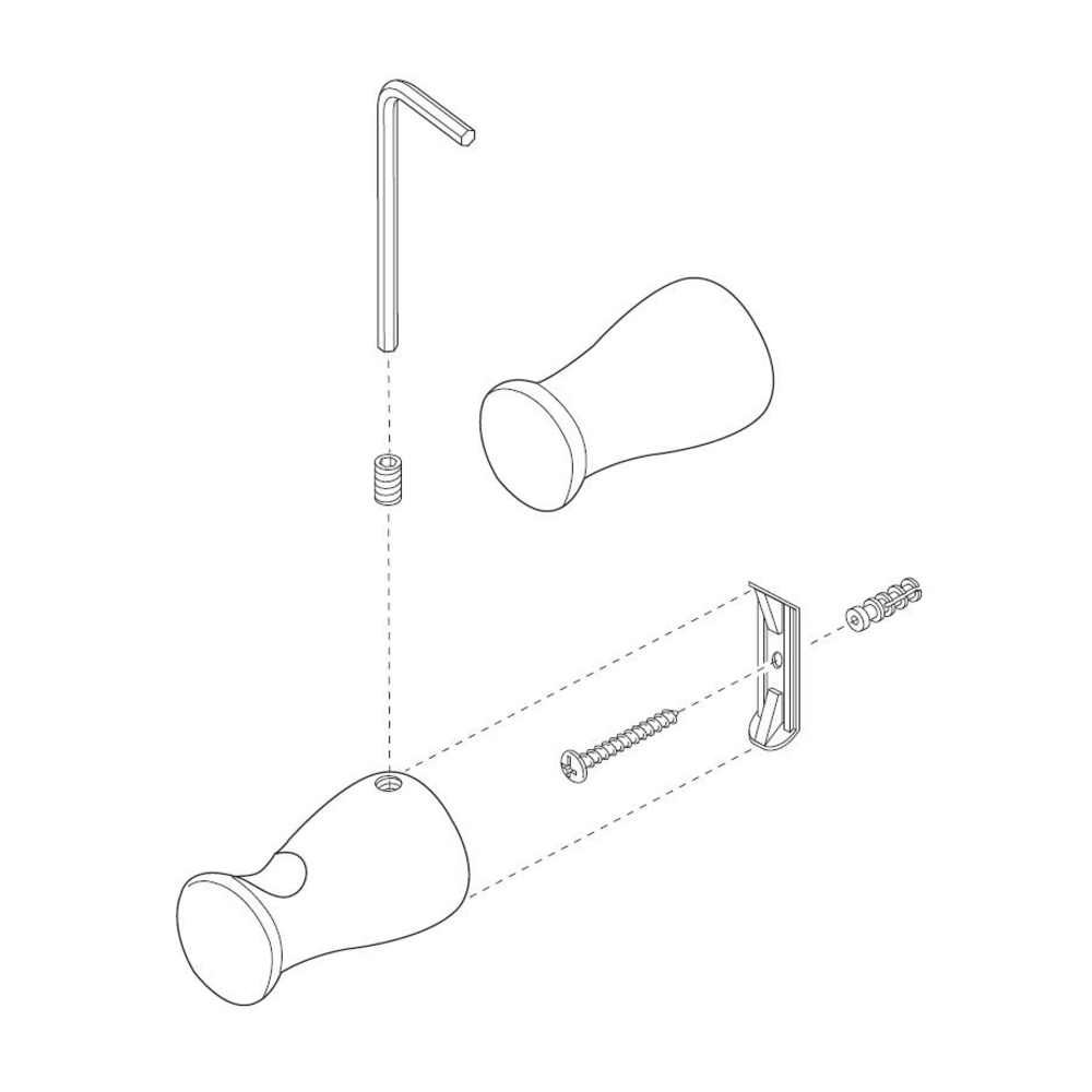 Mounting Post - Transitional RP64150SS | Delta Faucet