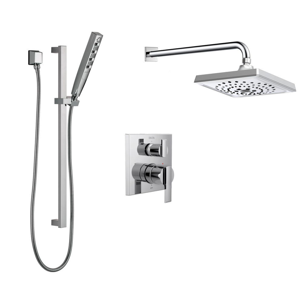 Square Pressure Balance Shower Kit SKD11 | Delta Faucet