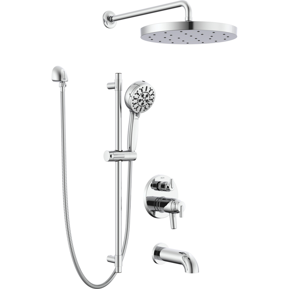 Delta Thermostatic Pro Clean Shower Kit with Spout SKD2 | Delta Faucet