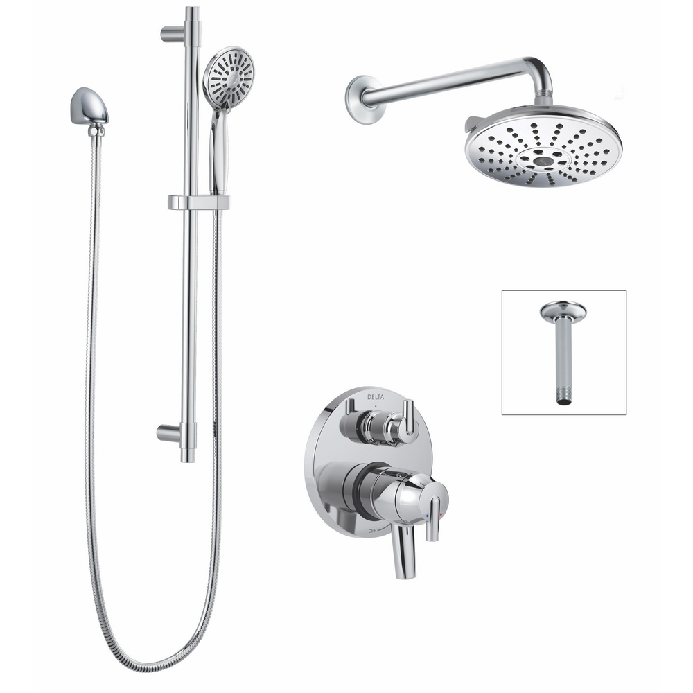Delta 17 Series Integrated Diverter Shower Kit SKD6 | Delta Faucet