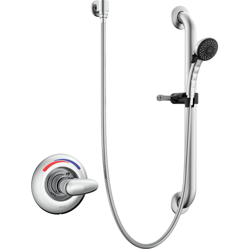 Shower Trim with Hand Shower and Grab Bar T13H152-20C | Delta Faucet
