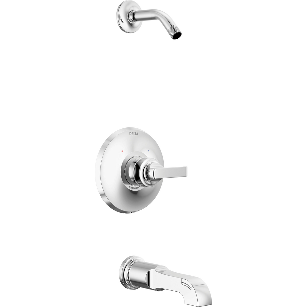 Monitor 14 Series Tub & Shower Trim - Less Head T14489-PR-LHD | Delta ...