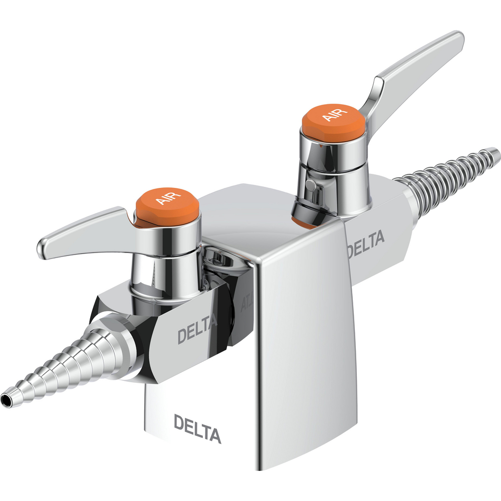 Deck-mount Turret Ball Valve Hose Cocks at 180 degrees W6225AIR | Delta ...